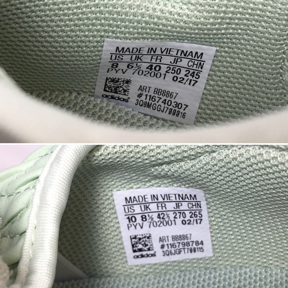 adidas | Shoes | Adidas Tubular Shadow Green White Quilted Sneakers ...